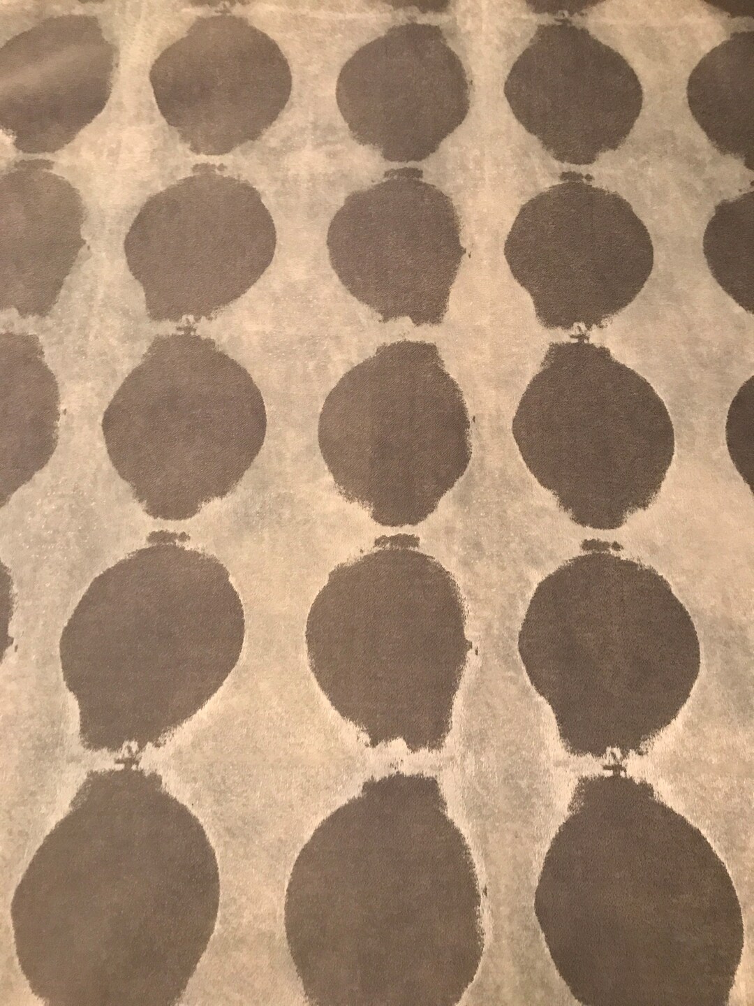 Abstract Spot Print Fabric Sample: Gray Stain Resistant Indoor Material ...