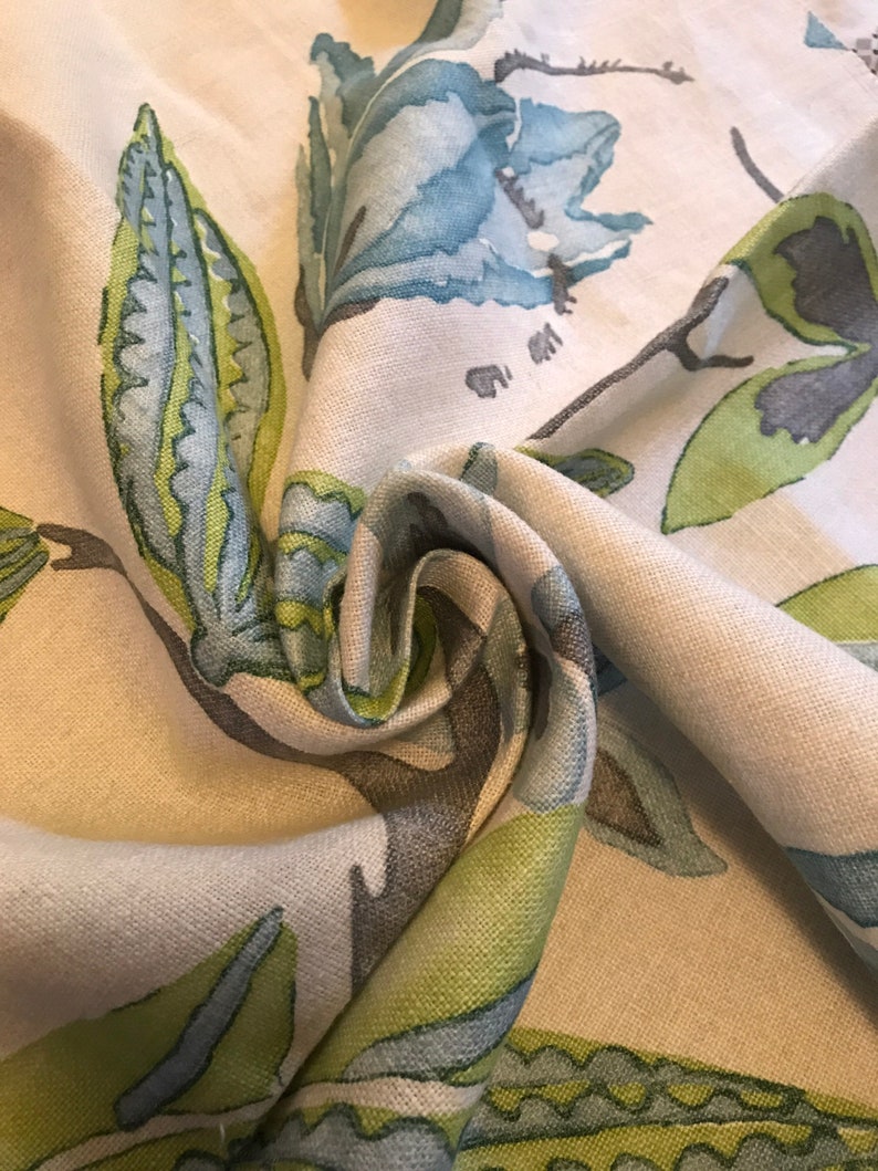 Botanical Print Fabric Sample, Fat Quarters, Crafts Sewing Quilting ...