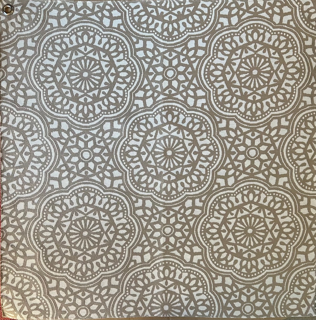 Crypton Fabric Sample, Medallion Pattern, Stain Resistant, Pillows ...