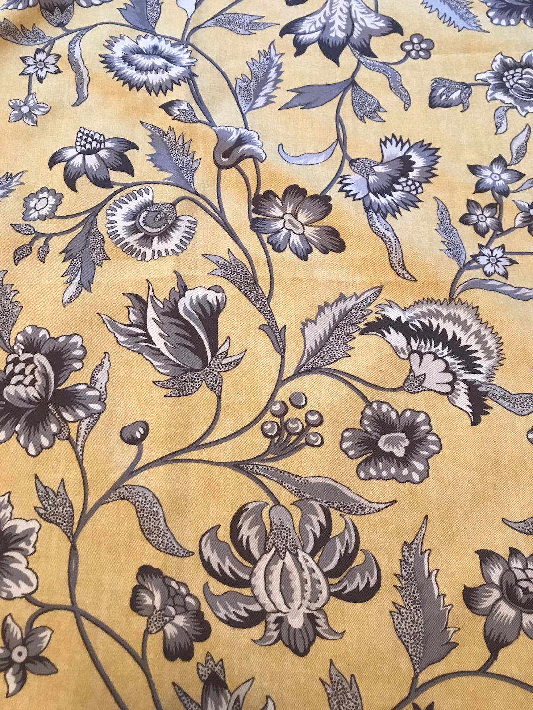 Jacobean Floral Fabric Sample, Fat Quarters, Crafts Quilting Sewing ...