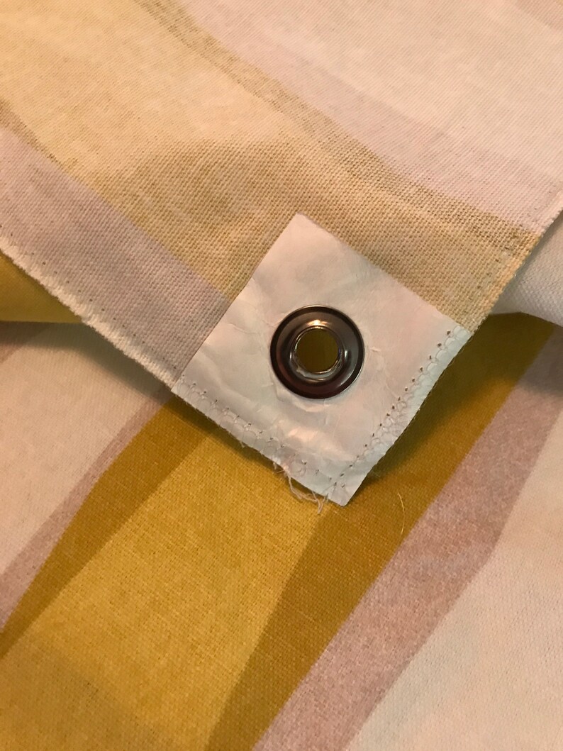 Robert Allen Fabric Sample: Yellow Striped Cotton Square (26" X 26") - Etsy