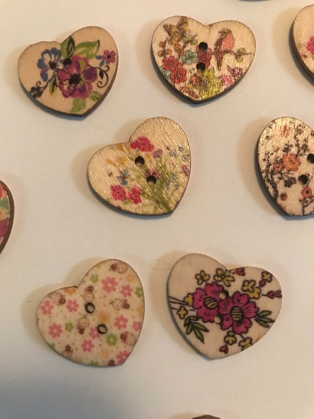 Buttons, Wood, Decorative, Fasteners, Sewing, Crafts, Clothing, Sewing ...