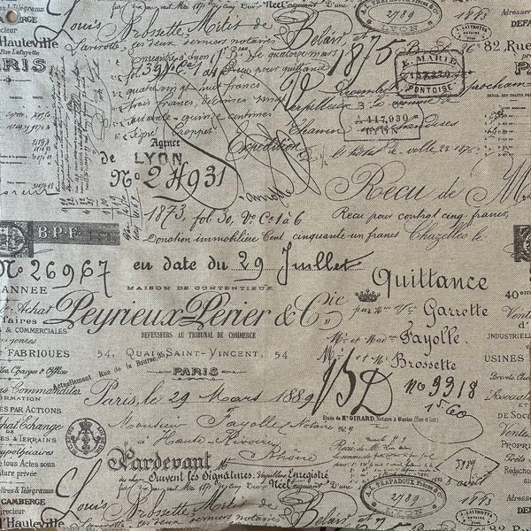 Script Fabric - Etsy