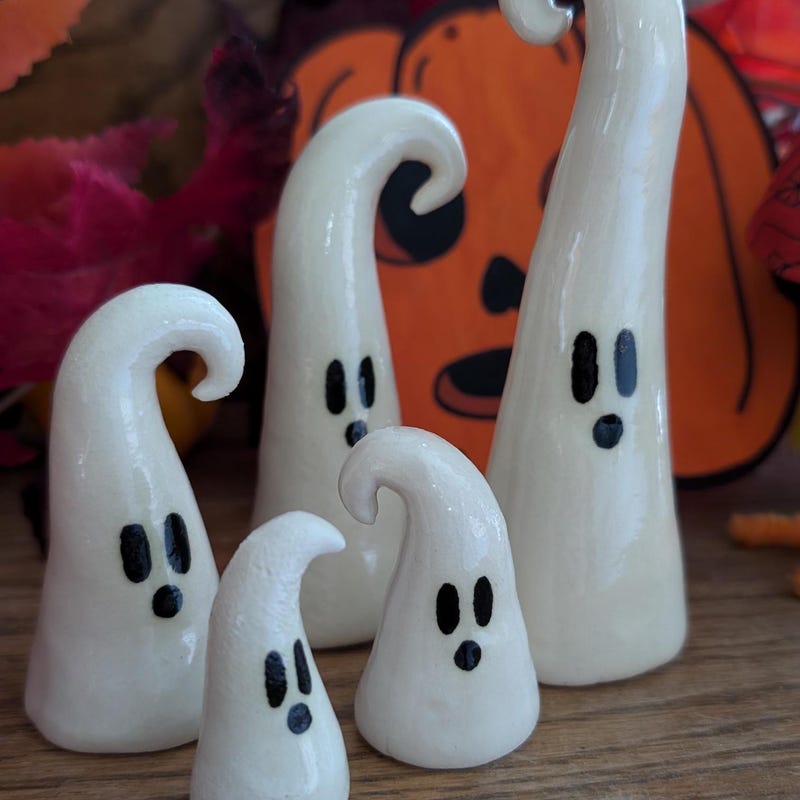 Ceramic Ghosts - Etsy