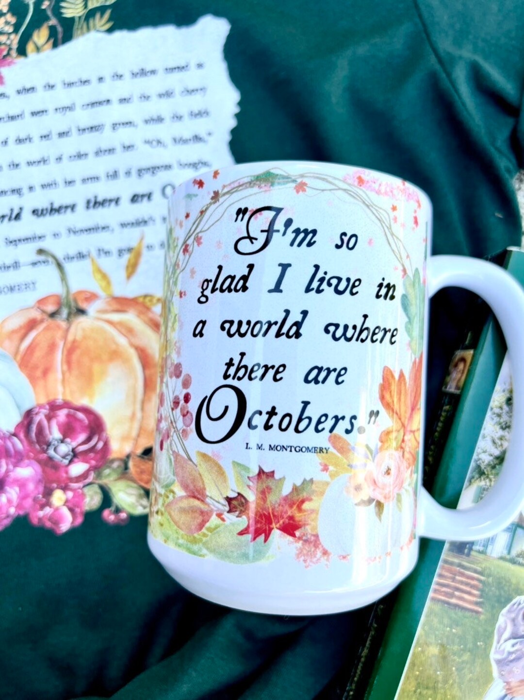 A World Where There Are Octobers Quote, Anne of Green Gables Fall ...