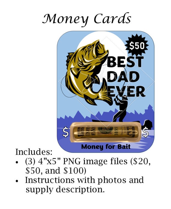 Printable Money Card - Etsy