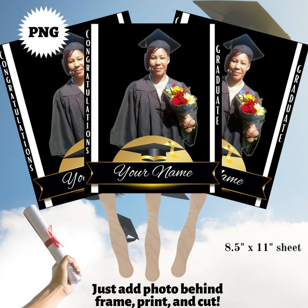 Senior Fan Template - Etsy