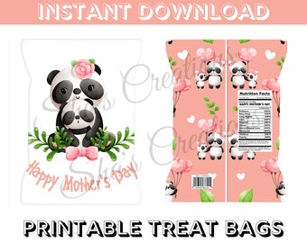 PRINTABLE Mother's Day Treat Holder best Mom - Etsy