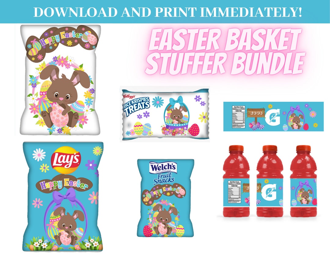 Printable Easter Wrapper Bundle - Etsy