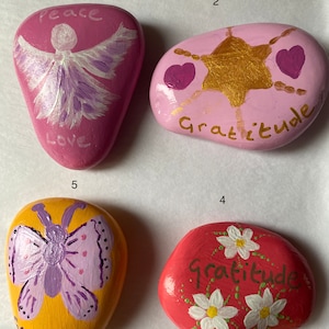 Gratitude Stones - Etsy