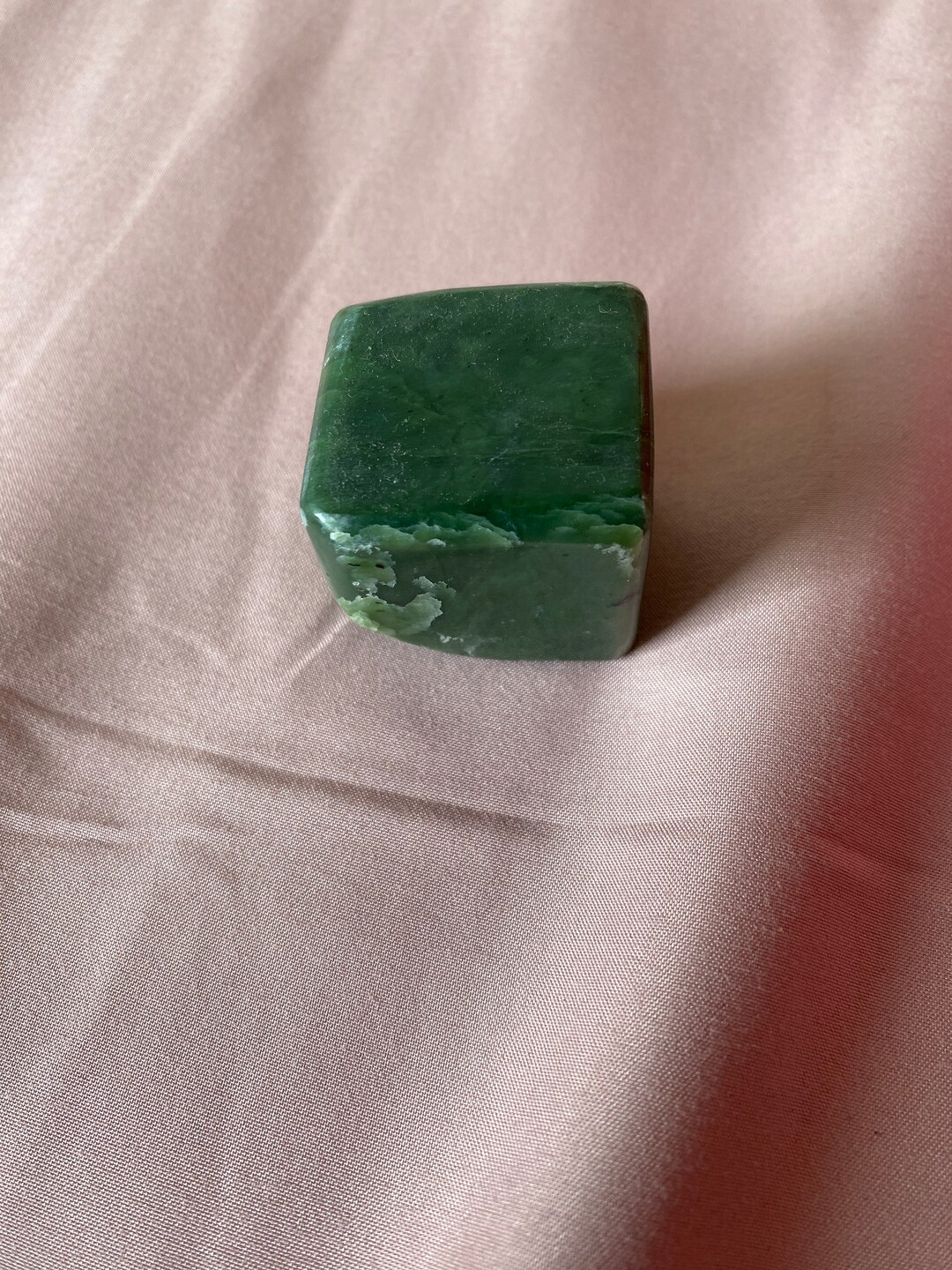 Green Jade Cube Approx 3.5cm X 3.5cm X3.5cm - Etsy