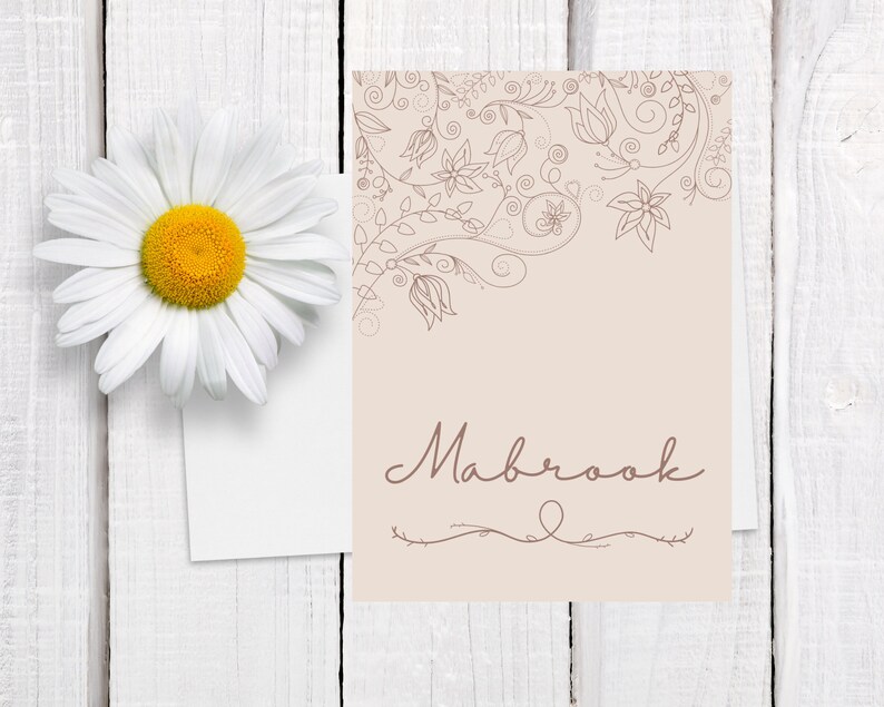 Mabrook Card Printable Digital Islamic Congratulations Greeting Card ...