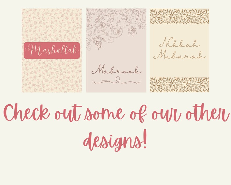 Mabrook Card Printable Digital Islamic Congratulations Greeting Card ...