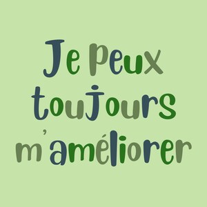 FRENCH CLASSROOM POSTERS | Growth Mindset and Motivational Posters for ...