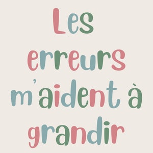 FRENCH CLASSROOM POSTERS | Growth Mindset and Motivational Posters for ...