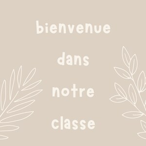 FRENCH CLASSROOM POSTERS Bundle of 3 Welcome Posters for - Etsy