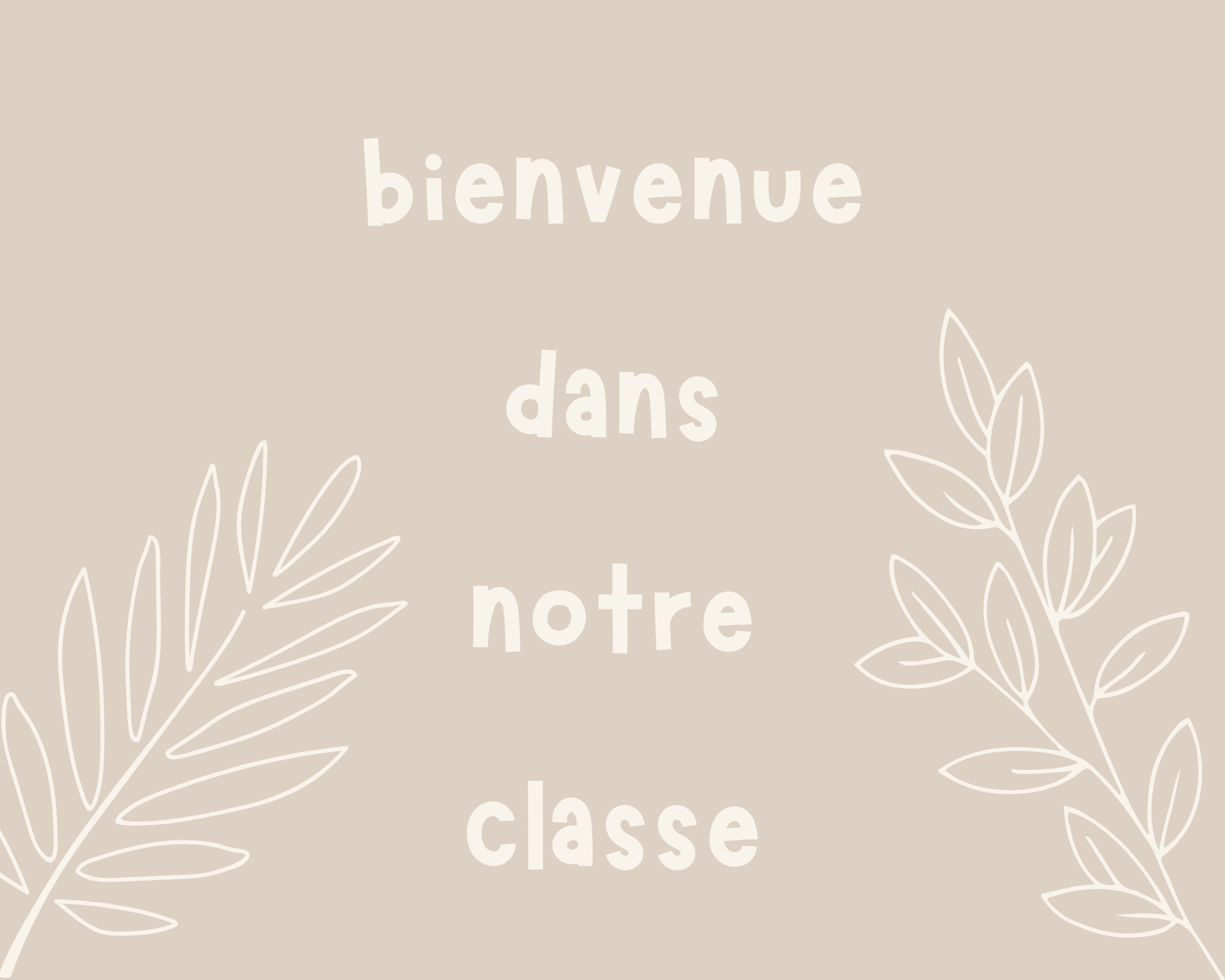 FRENCH CLASSROOM POSTERS | Bundle of 3 Welcome Posters for French ...