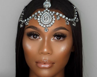 Bridal Forehead Headpiece - Etsy
