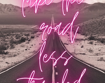 Road Traveled Poster - Etsy