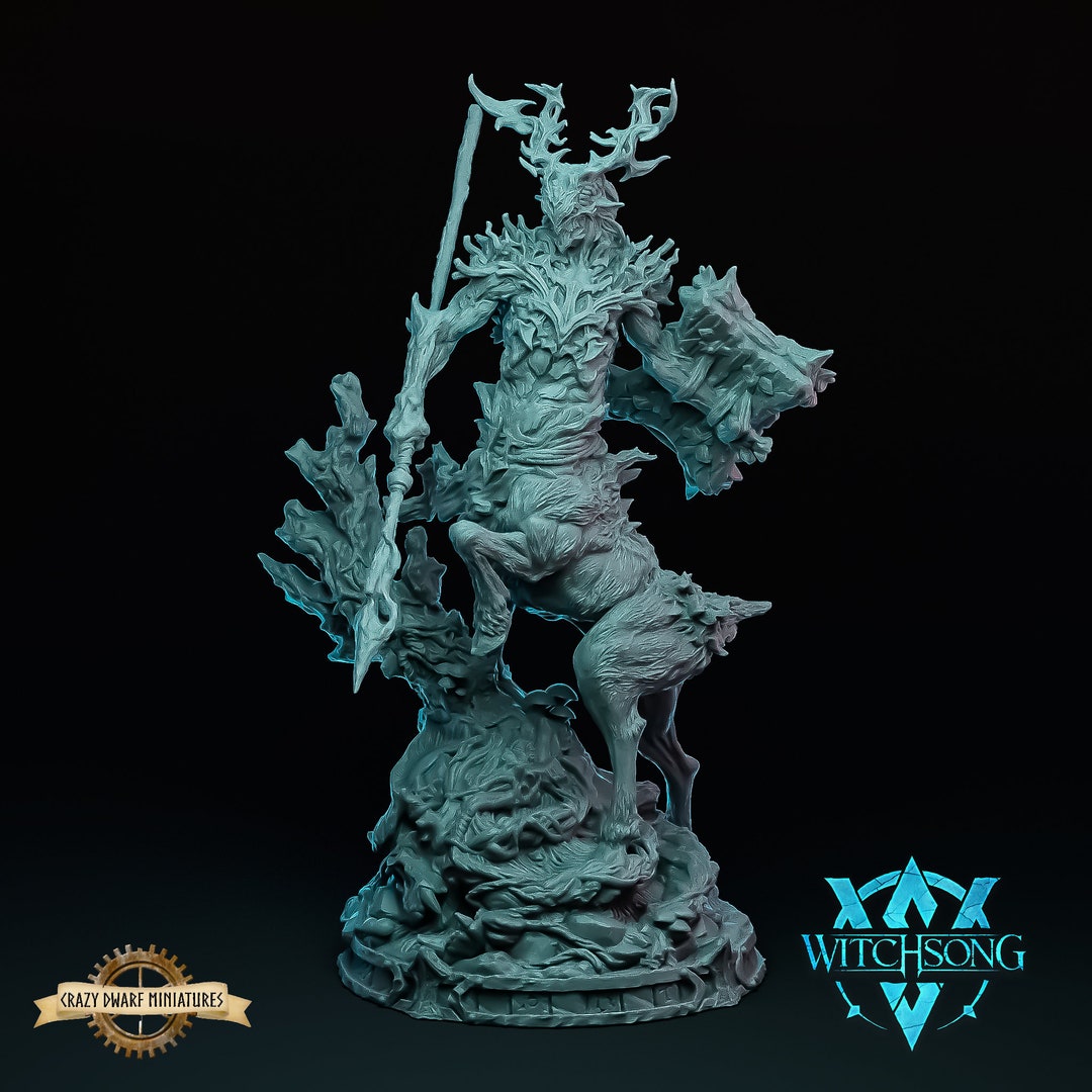 Lord of the Grove | Wood Elf Lord/monster | 3D Printed Resin Miniature ...