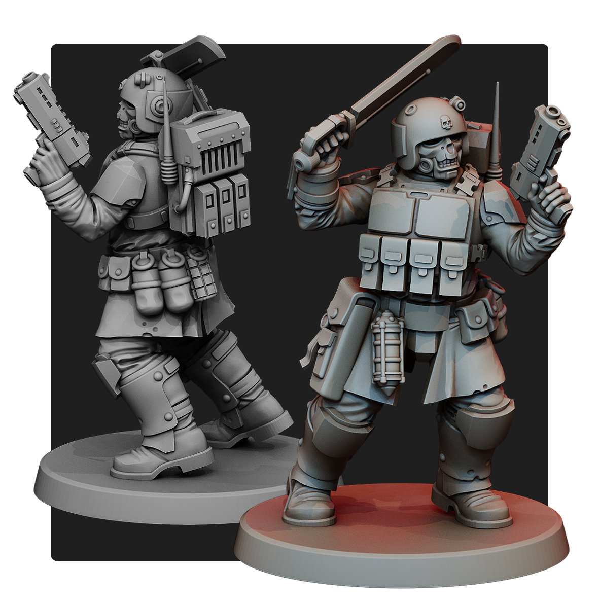 Imperial Stormtroopers 3D Printed Resin Miniature by Red - Etsy
