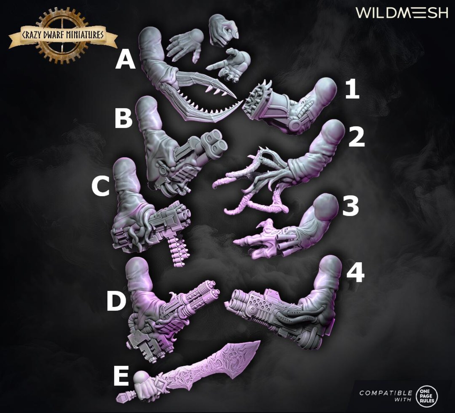 Corruptor of Excess | Chaos Demon Engine | Chaos Legions | 3D Printed ...
