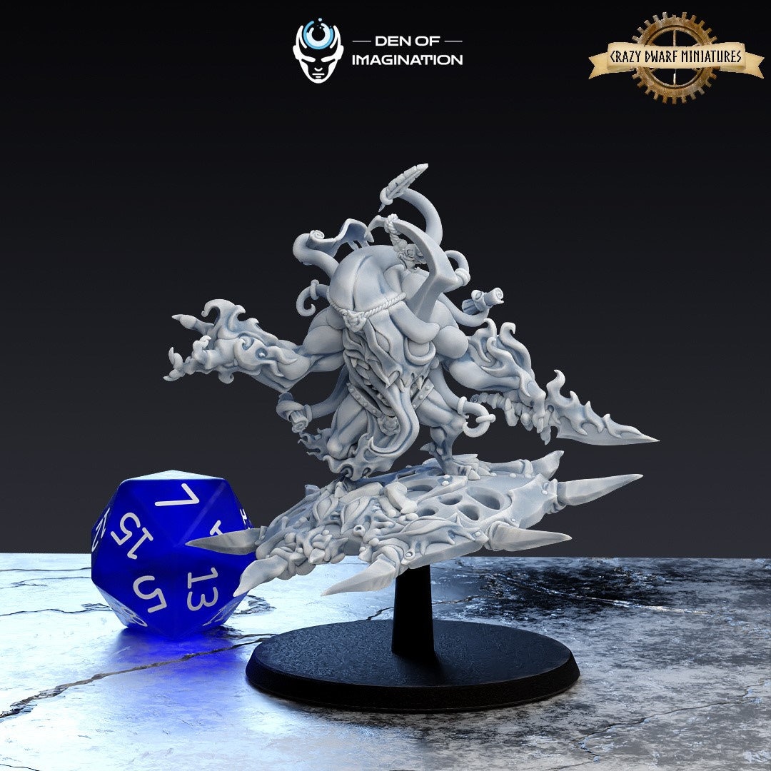 Chaos Arcane Caster of Change on Disc | Arcane Caster on Disc | 3D ...