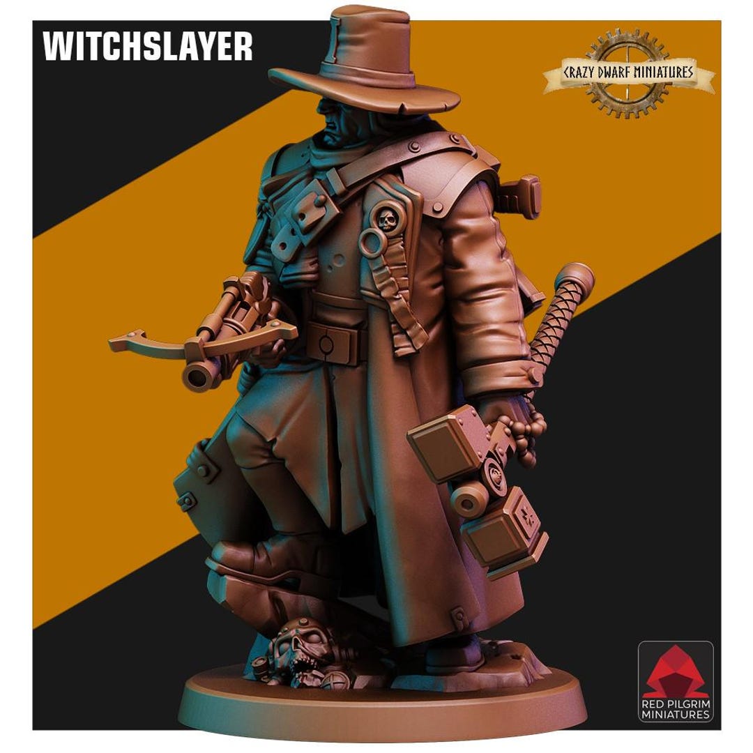 Imperial Witchslayer | 3D Printed Resin Miniature | by Red Pilgrim ...