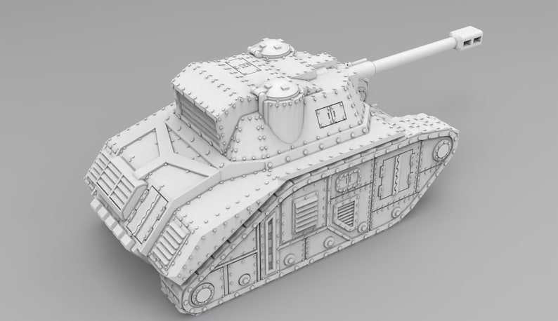 Mk5-1c Bloodhound 3D Printed Resin Miniature by Anthony - Etsy UK