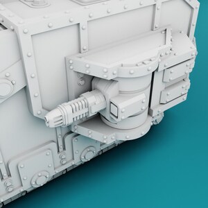 Mortilda (B - Heavy Turret) - Main Battle Tank | 3D Printed Resin ...