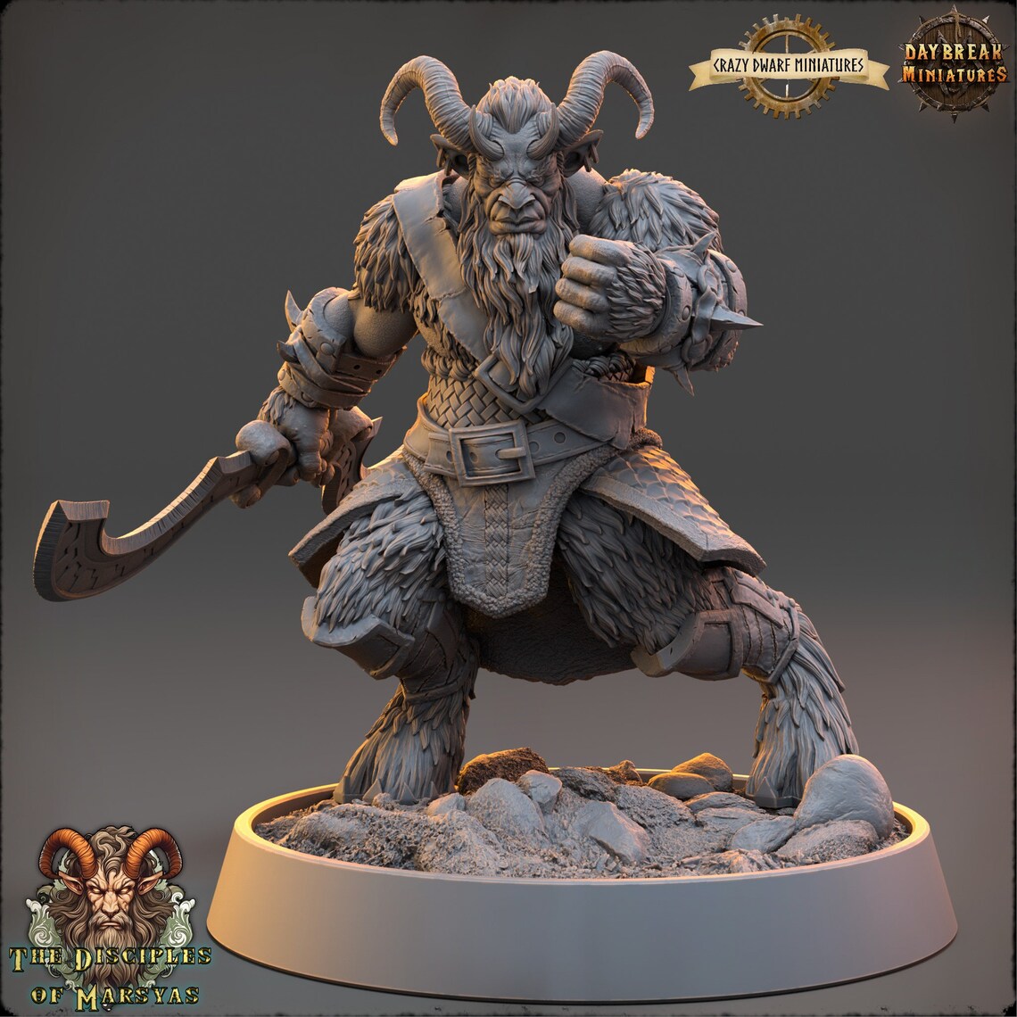 D&D Satyr Mercenaries | the Disciples of Marsyas | Dungeons and Dragons ...