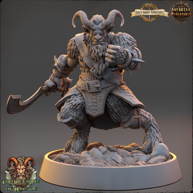 D&D Satyr Mercenaries | the Disciples of Marsyas | Dungeons and Dragons ...