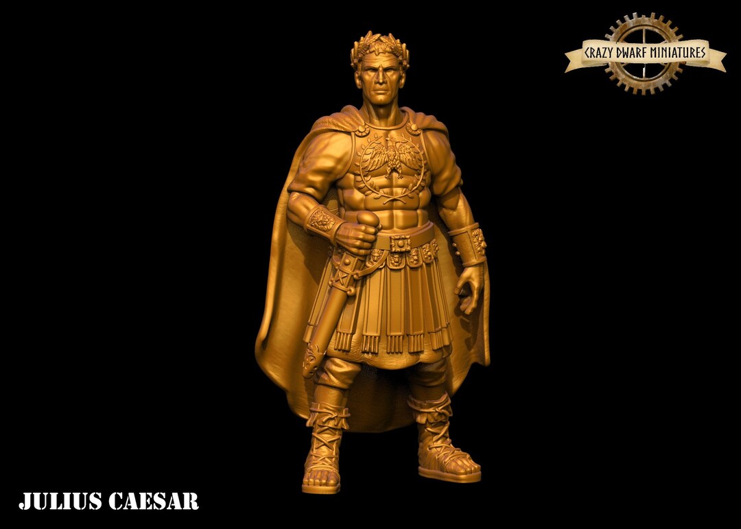 Human Fighter/king | Julius Caesar - Kings & Heroes | 3D Printed Resin ...