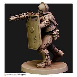 Nightshift Squad | 3D Printed Resin Miniature | by Red Pilgrim ...
