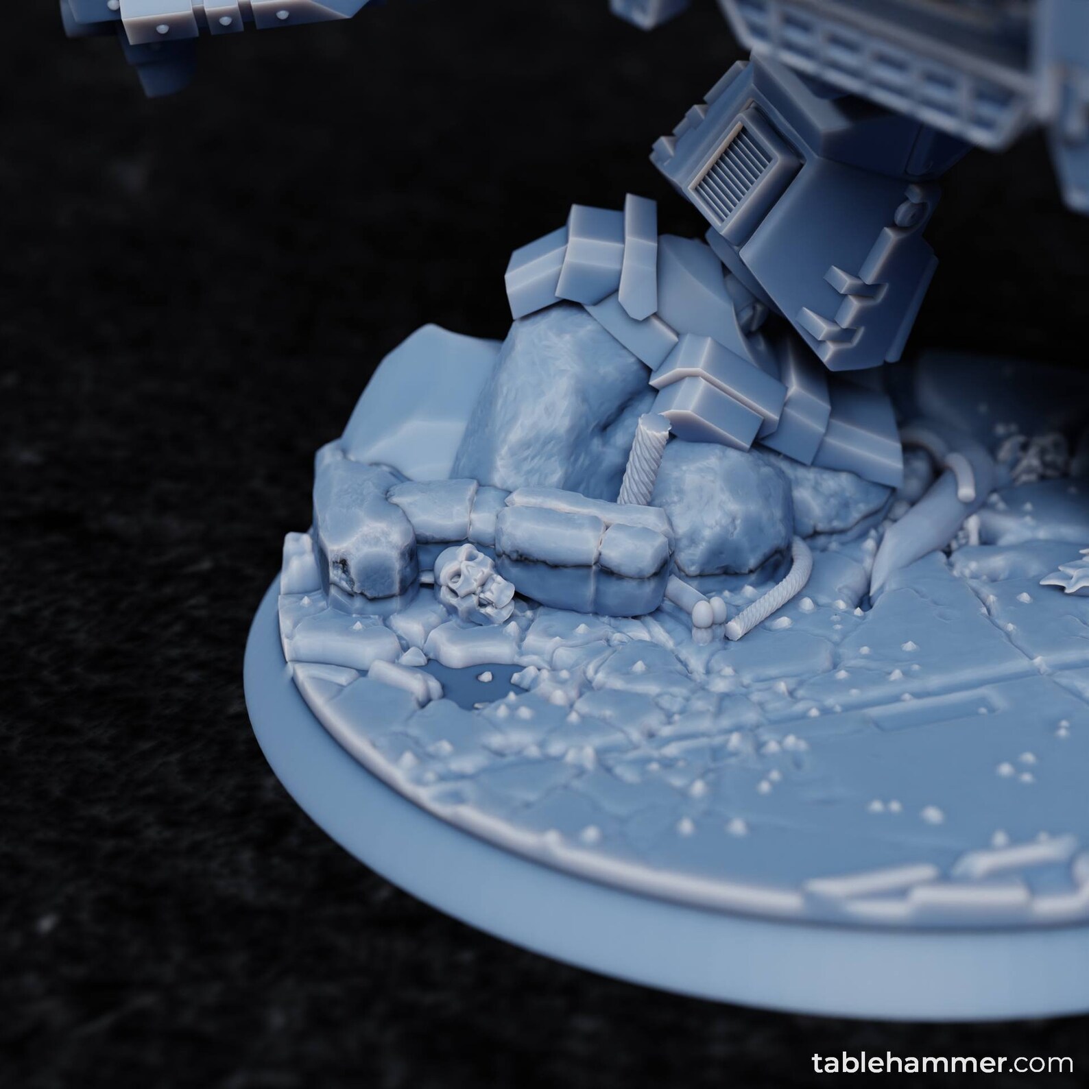 Heavy Walker | Space Corps | 3D Printed Resin Miniature | by ...