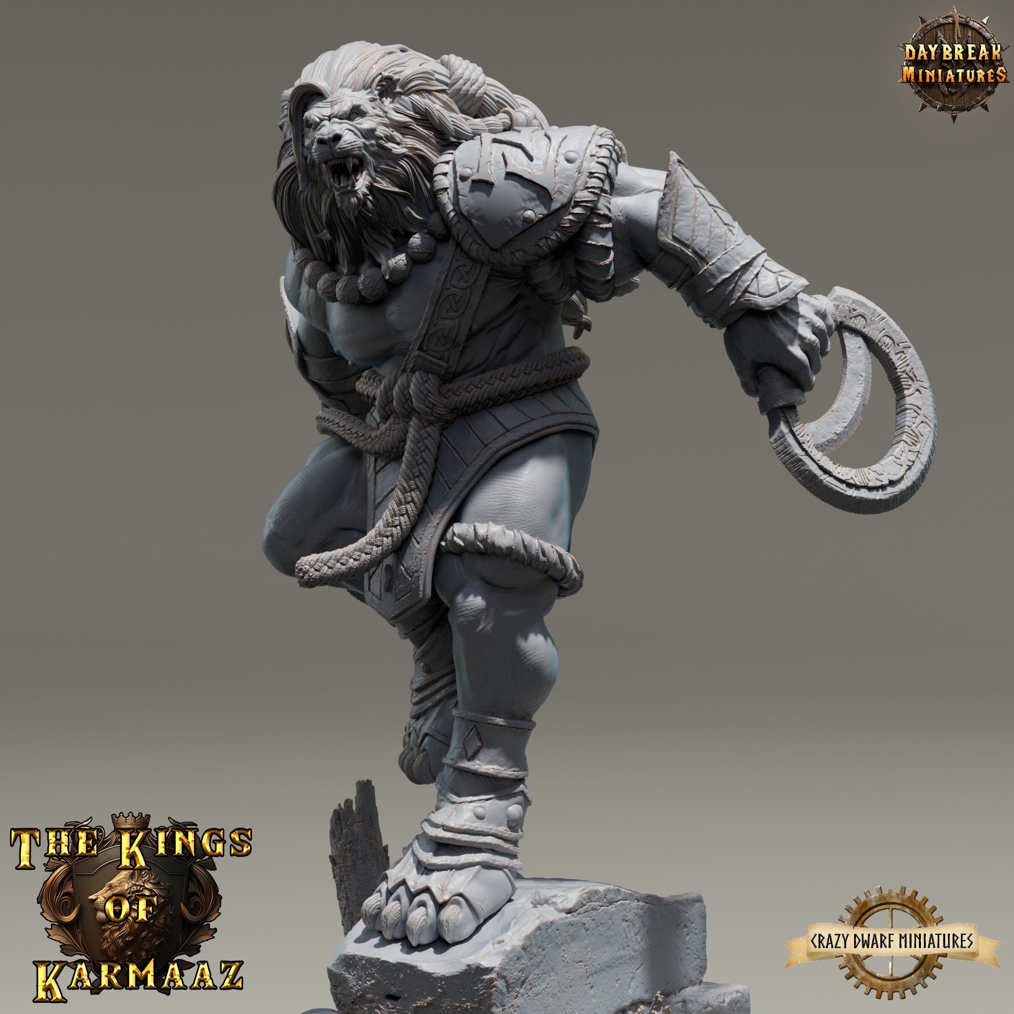 D&D Leonin Monk/fighter King Glaive 3D Printed Resin - Etsy UK