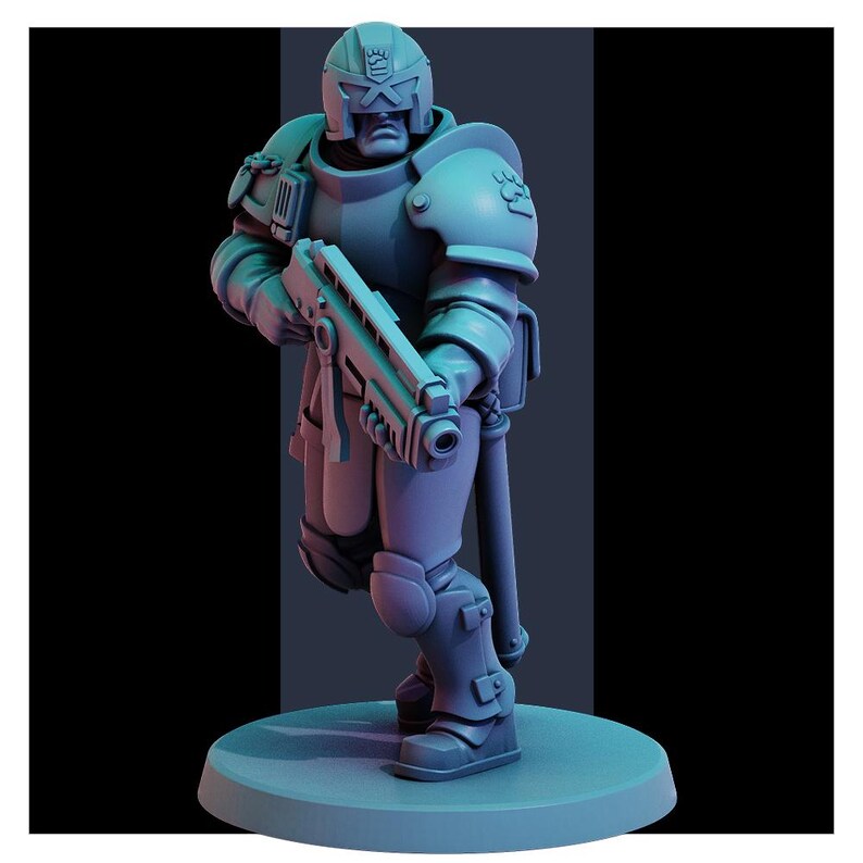 Imperial Police | Lawmen | 3D Printed Resin Miniature | by Red Pilgrim ...