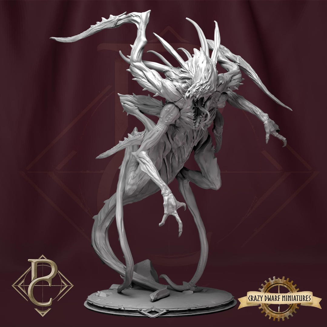 Demon Lord of Fate | the Beast of Change | Chaos Demons | 3D Printed ...
