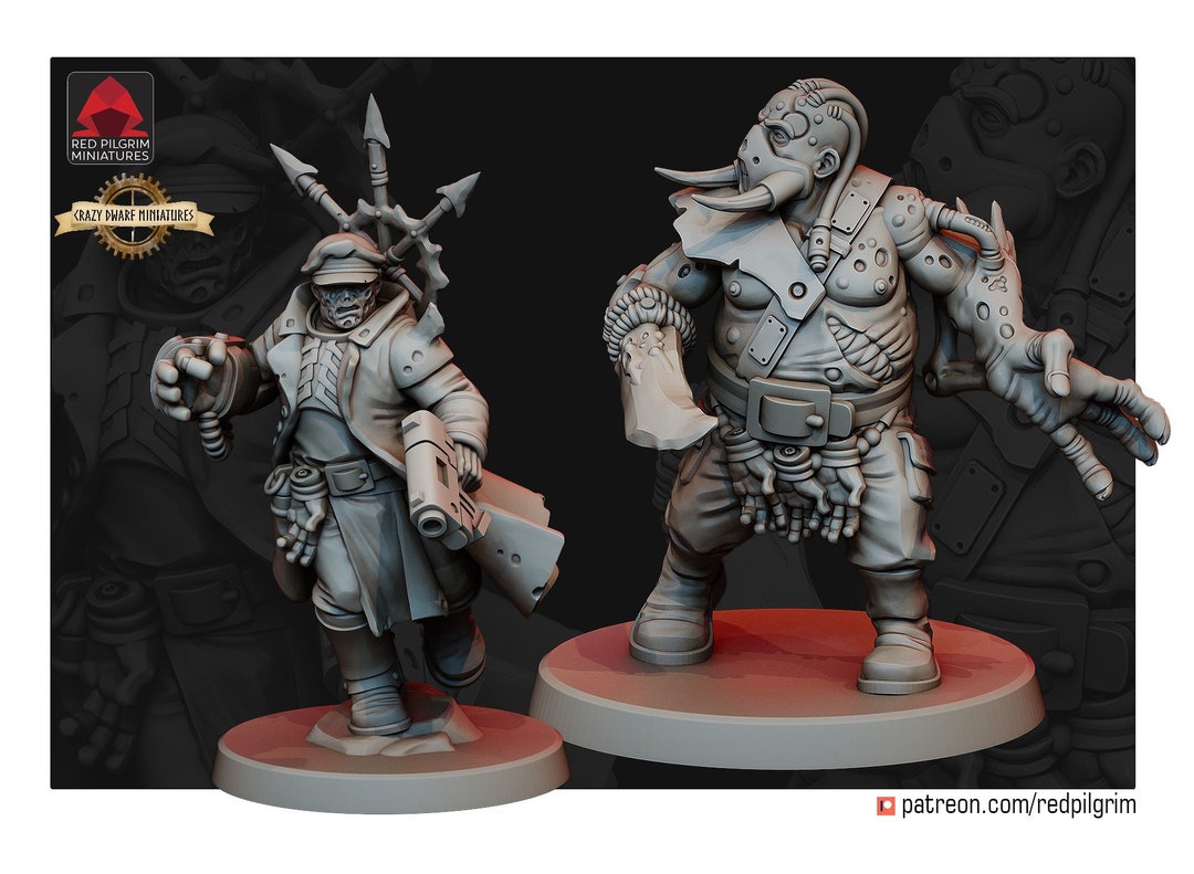 Oathbreakers Command Squad | 3D Printed Resin Miniature | by Red ...