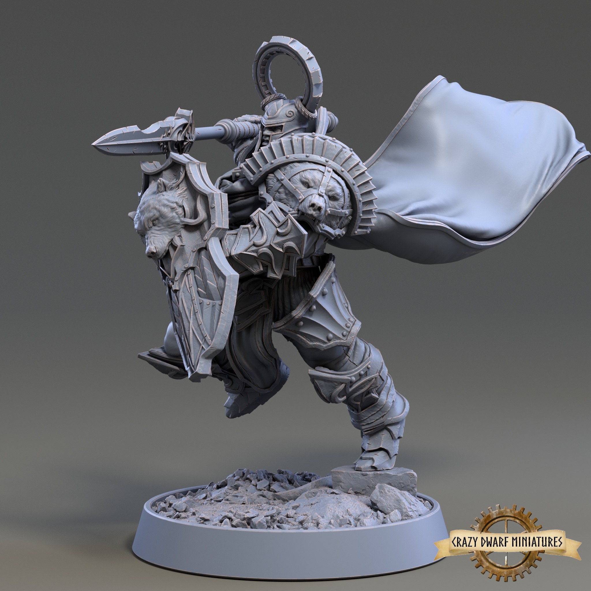 D&D Human Fighter, Paladin | Dungeons and Dragons | Roland Watcher ...