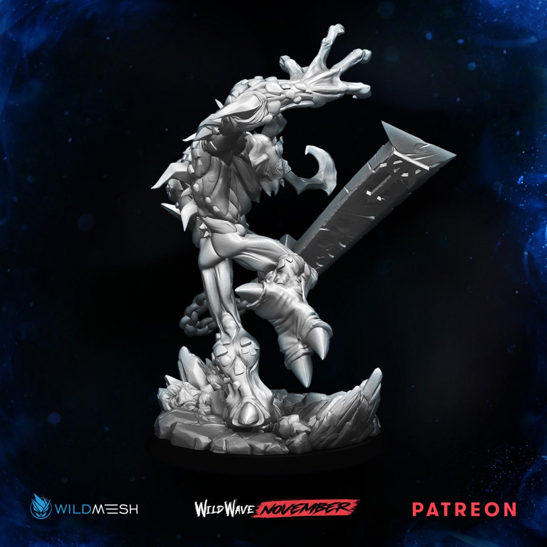 Blood Demons of Chaos Wrathclaws 3D Printed Resin - Etsy