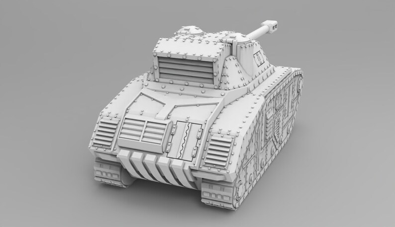 Mk5-1c Bloodhound 3D Printed Resin Miniature by Anthony - Etsy UK