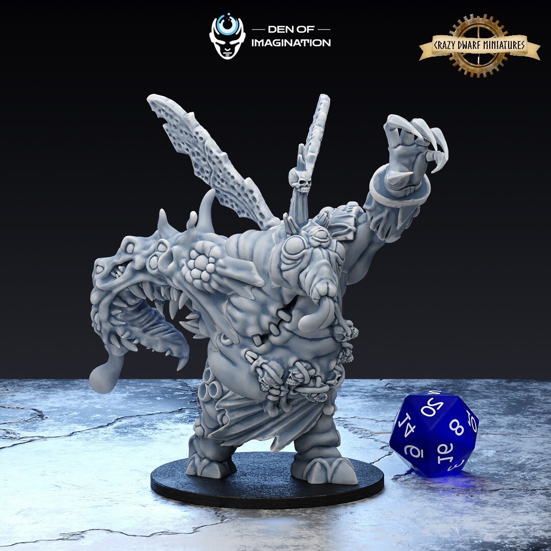 Demon of Rot | Mutated Lord of Flies | 3D Printed Resin Miniature | by ...