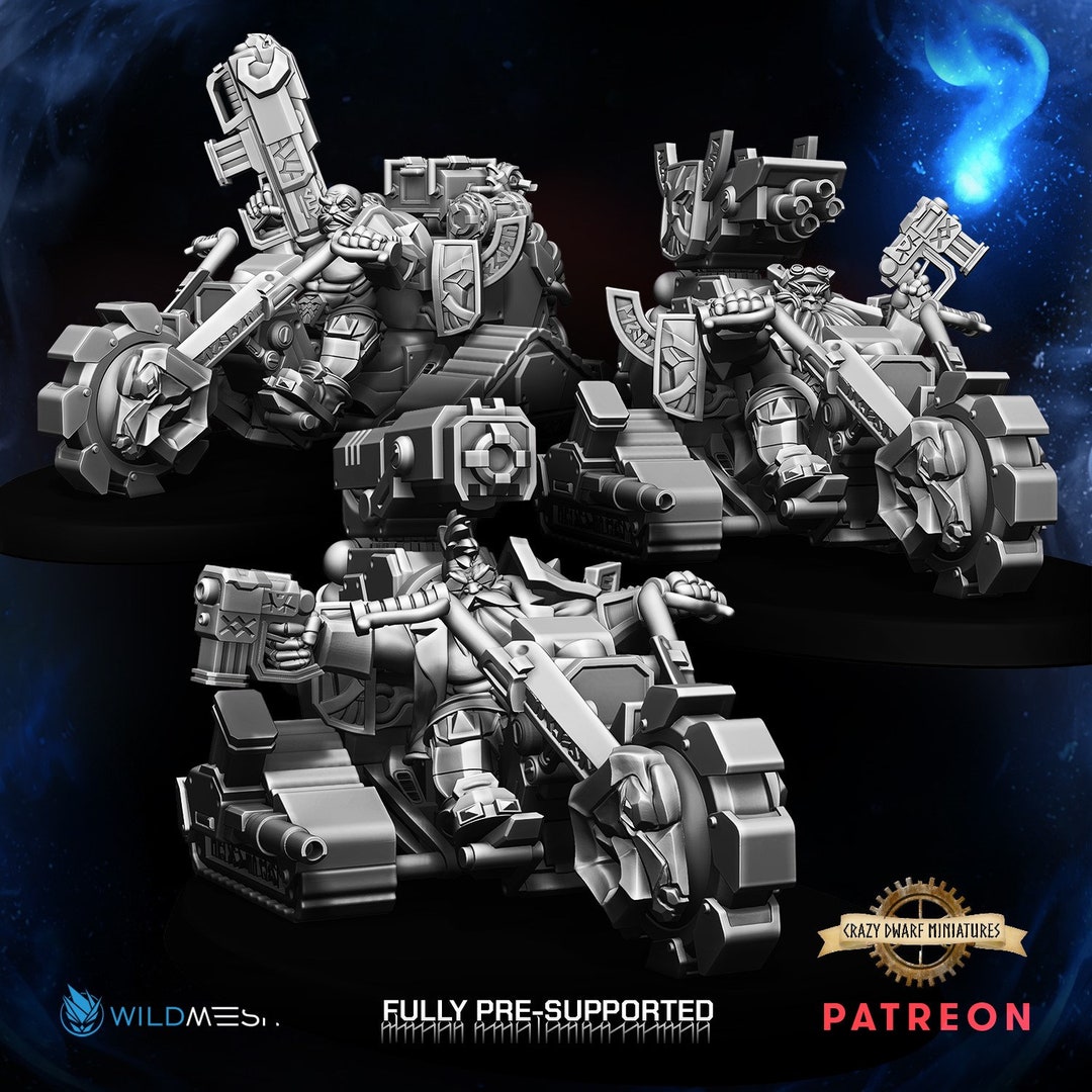 Surveyors Miners of Anarchy 3D Printed Resin Miniature by Den of ...