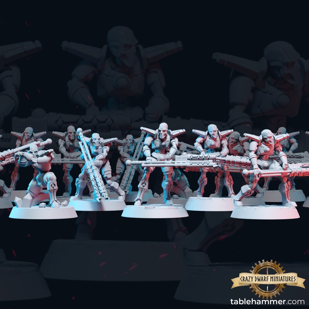 Necroyd Elite Undying Warriors | Necroyd | 3D Printed Resin Miniature ...