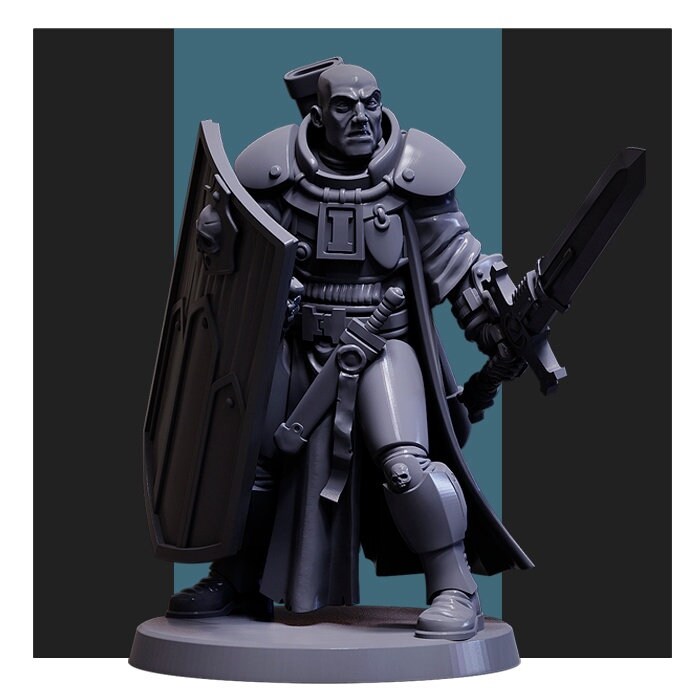 Household Knights | 3D Printed Resin Miniature | by Red Pilgrim ...