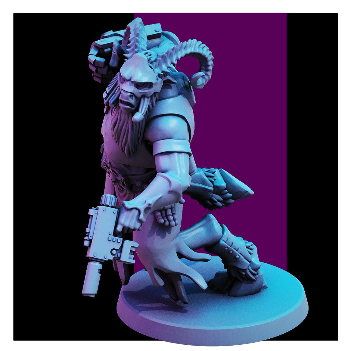 Beastkin Strike Team | 3D Printed Resin Miniature | by Red Pilgrim ...