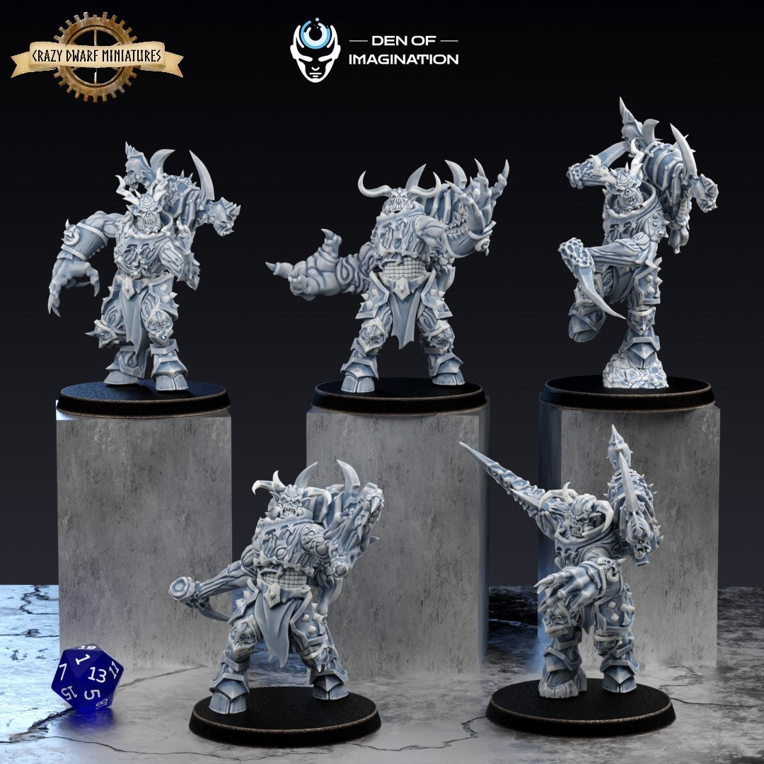 Haunted Gladiators of Chaos | Spawn Warriors | Chaos Legions | 3D ...