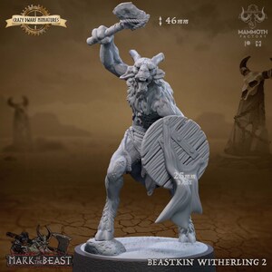 Beastkin Witherling | Mark of the Beast | 3D Printed Resin Miniature ...