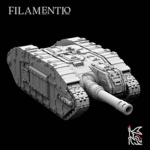 Bernadette TD - Tank Destroyer | 3D Printed Resin Miniature | by ...